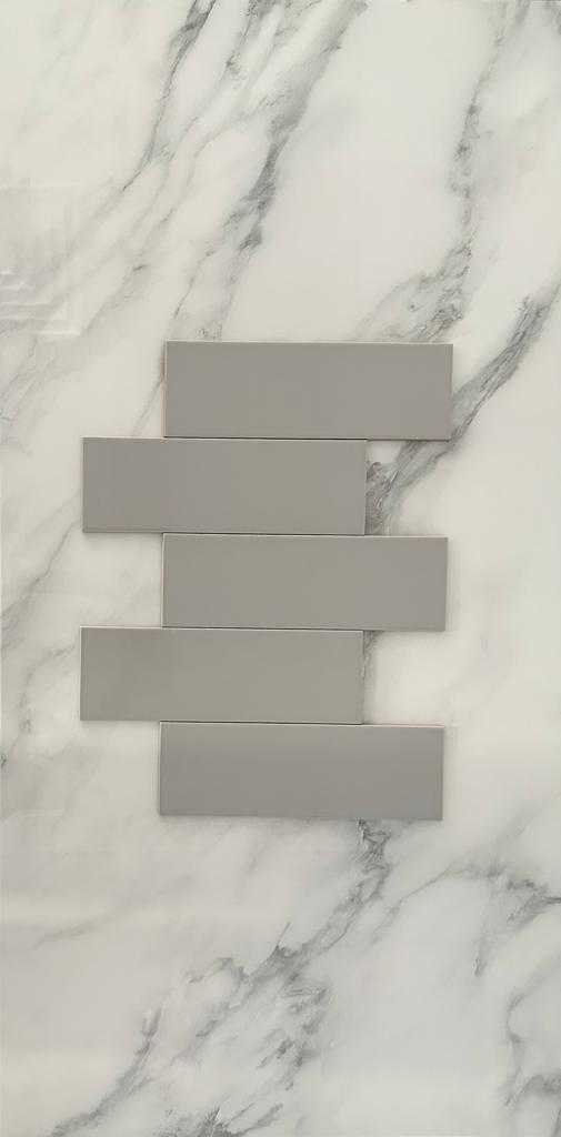 1812 Light Grey Subway 100×300 – Canova Tiles